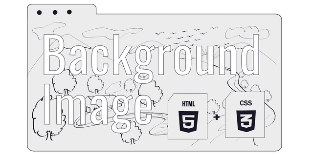 How to insert Background Image in HTML using Notepad